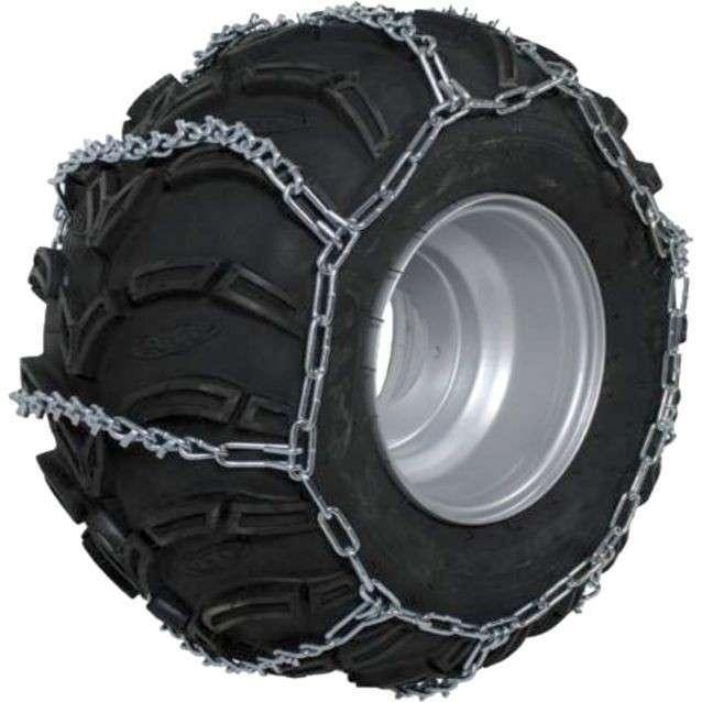 Wolftech V-Bar ATV Tire Chains | Anti-Skid Snow Chains Metal Tire Chain ...